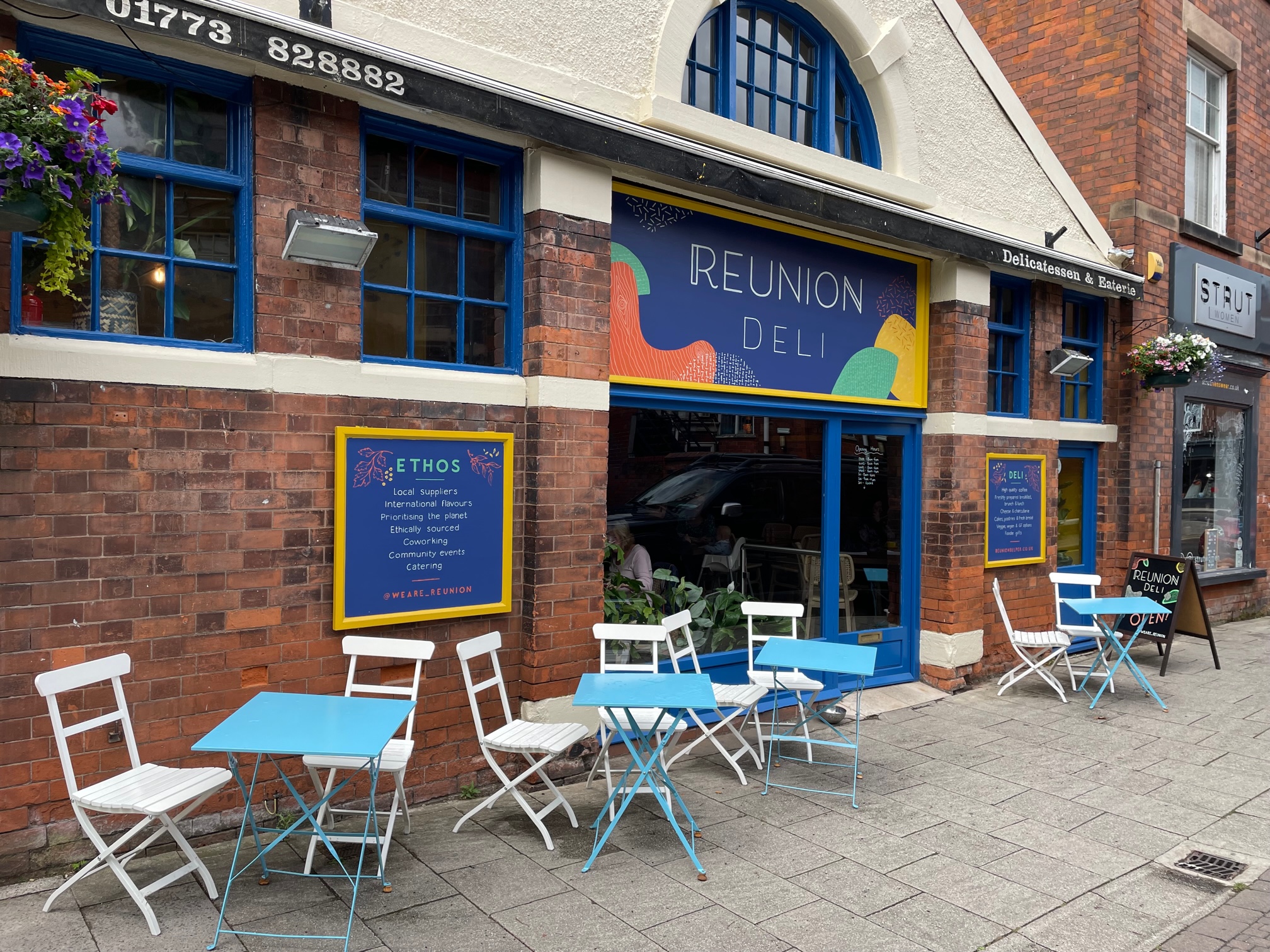 Reunion Café Deli, Belper REVIEW - Lovely Local Indie